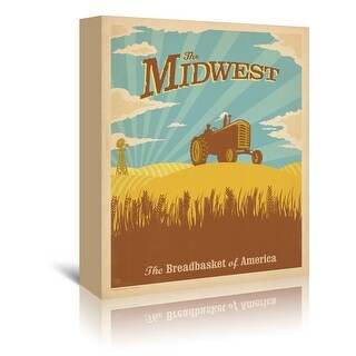 Asa Midwest by Anderson Design Group Wrapped Canvas - Americanflat - 5" x 7" - Bed Bath & Beyond ...